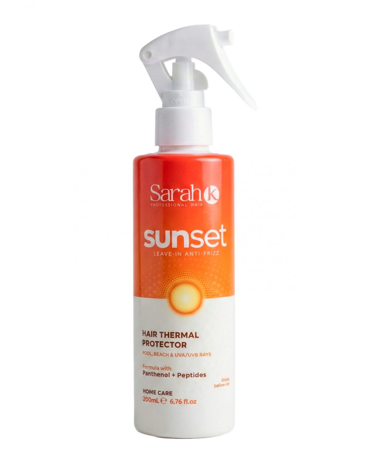 Sunset – Protector Térmico Capilar Anti-Frizz | Sarah K – Sarahk|Chile